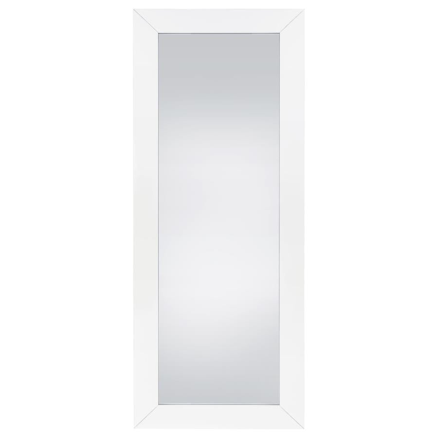 Espejo de piso CADENCE, blanco