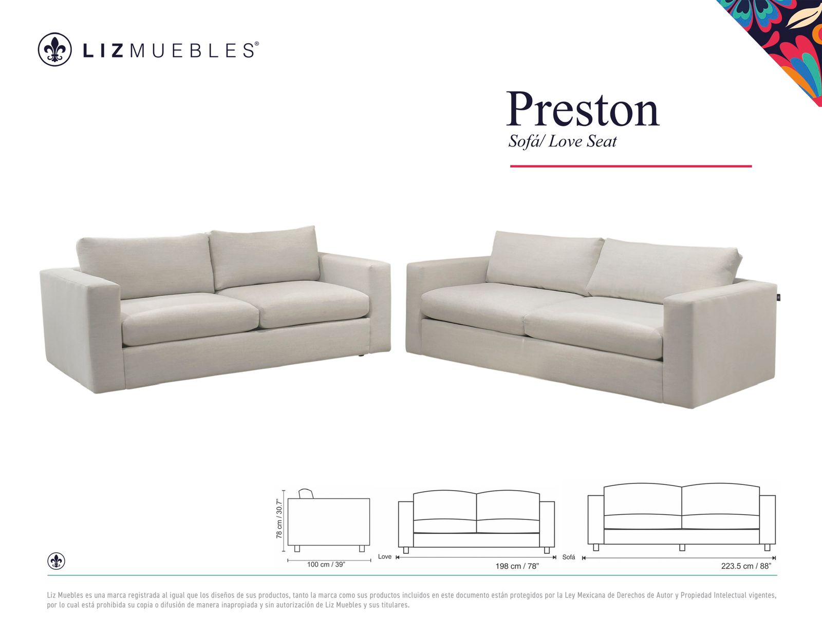 Sofá PRESTON / Matteo Arena